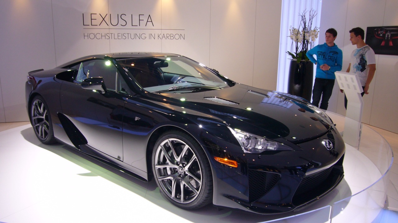The Lexus LFA is officially an EV