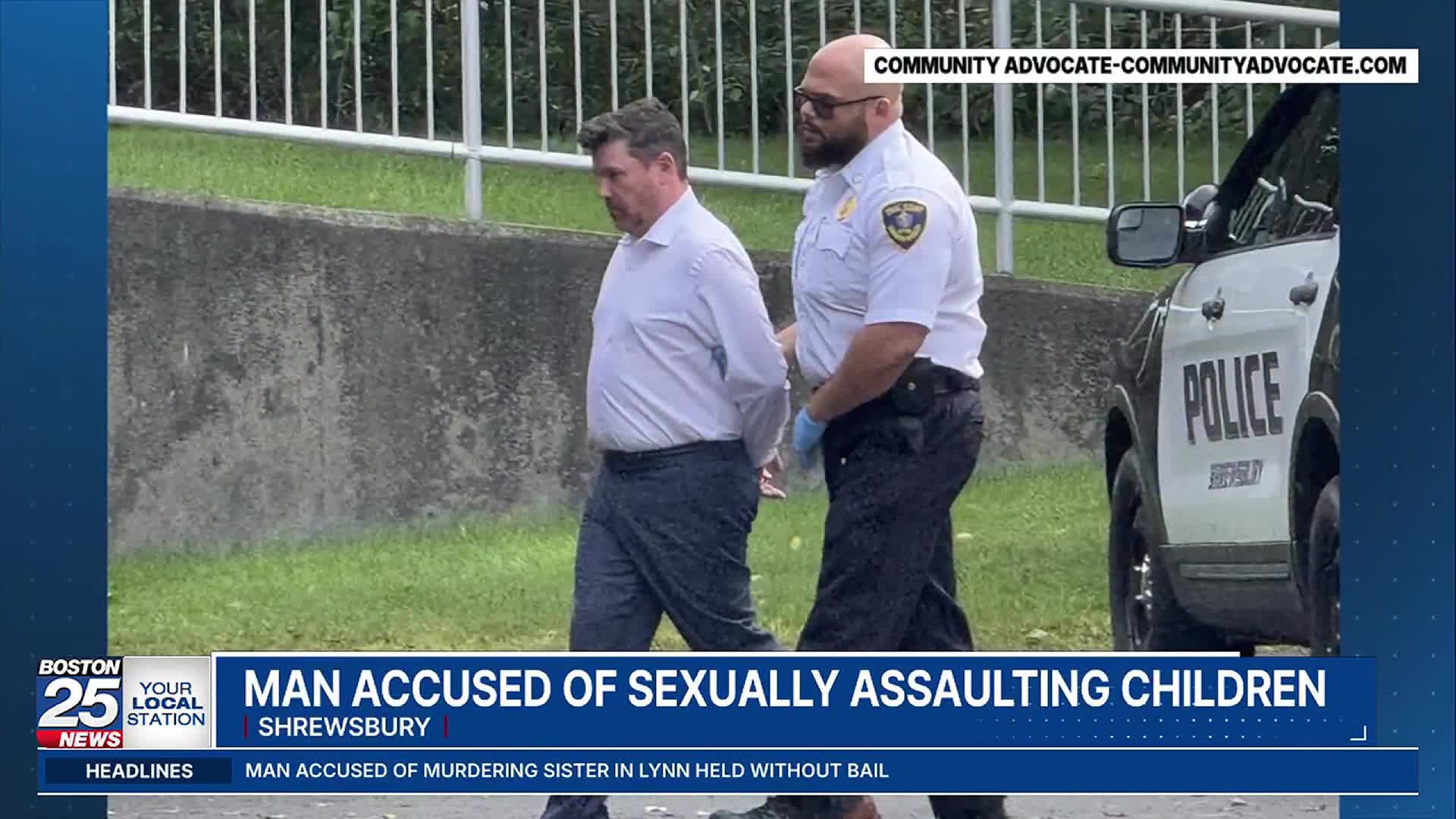 Shrewsbury man arraigned, accused of indecent assault on 5 boys at his home