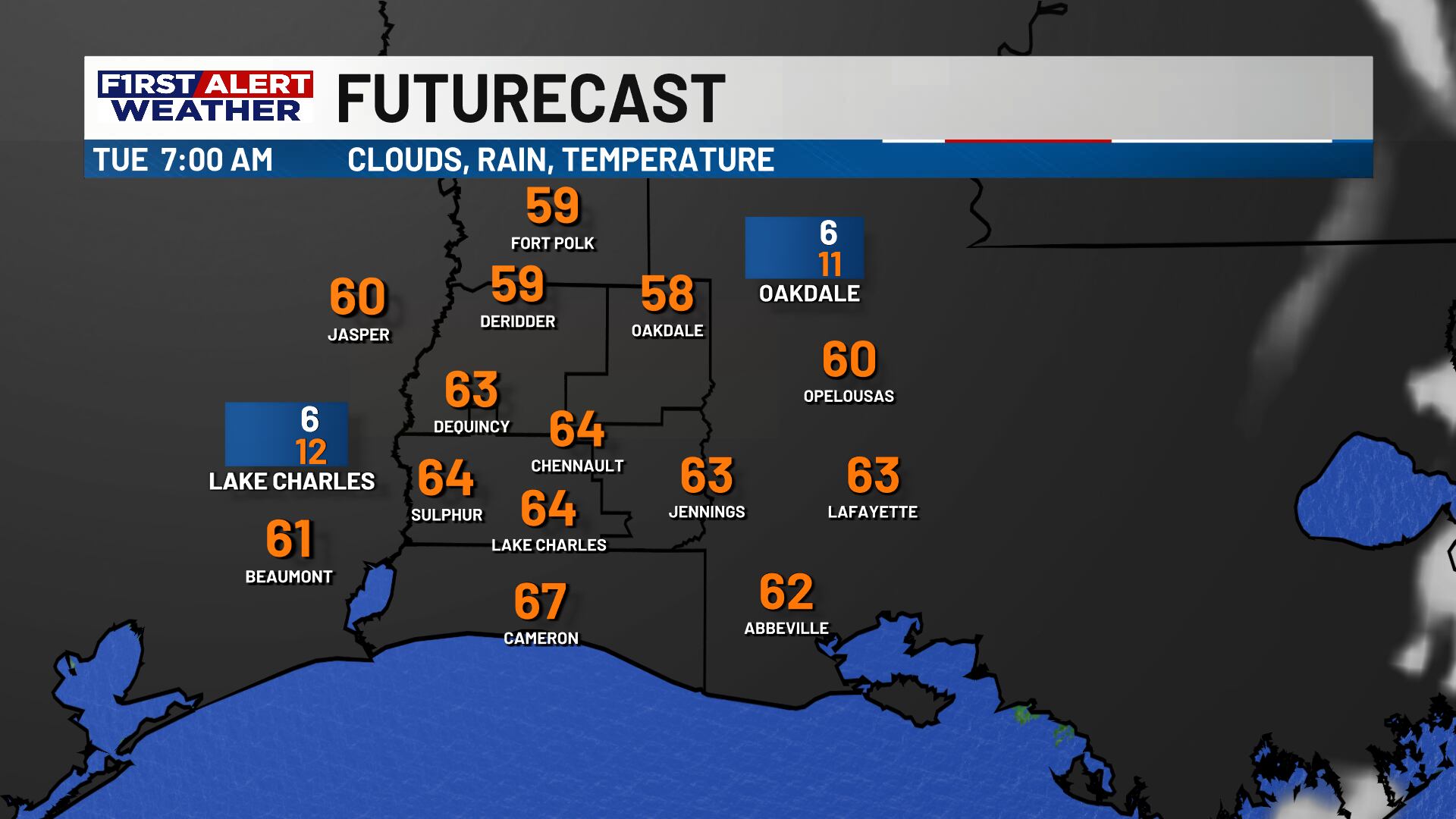 FIRST ALERT FORECAST: Fall-like weather will continue for another day or so