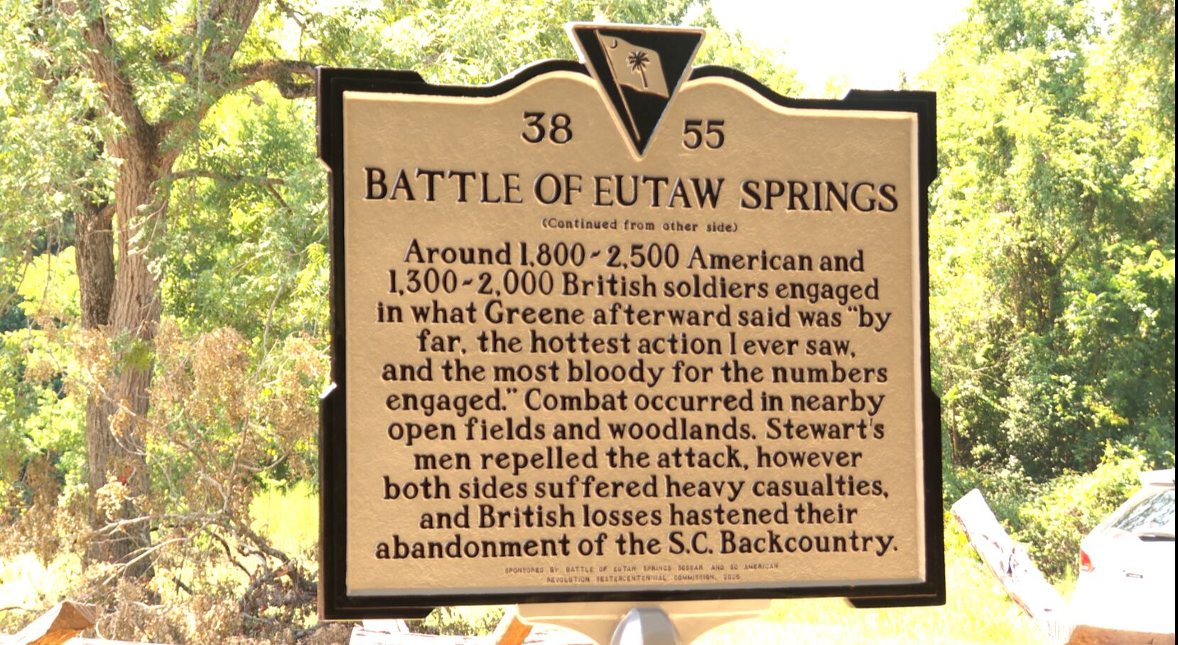 Historians, community commemorate Battle of Eutaw Springs 244 years later