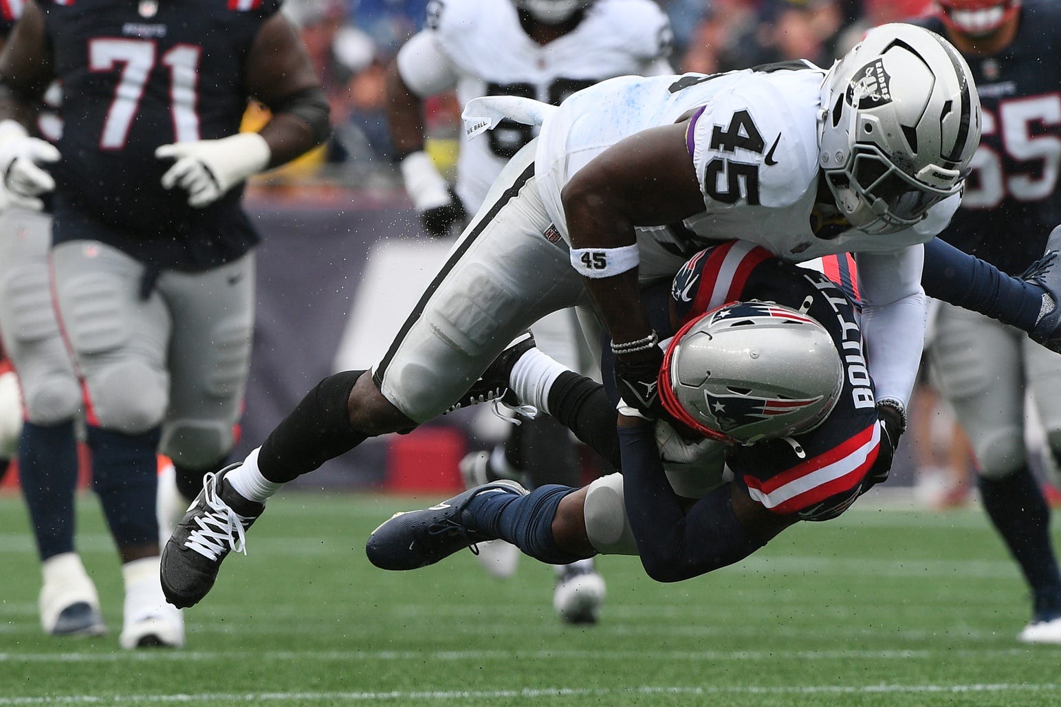 Ballers & Busters for Raiders Week 1 win vs Patriots