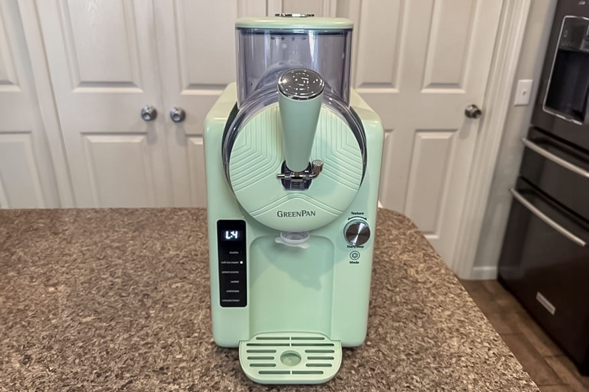 We tried the GreenPan Frost—and it’s the coolest ice cream and slushy maker