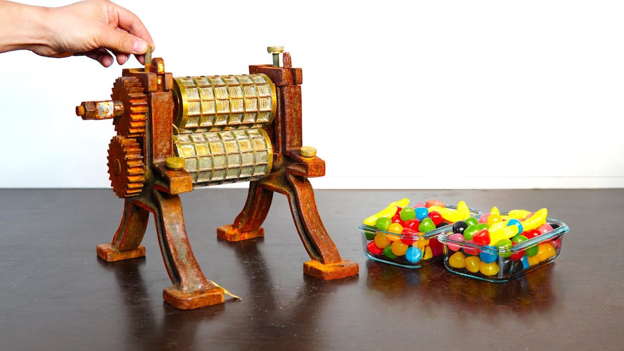 Candy drop roller restoration