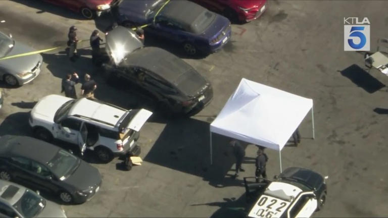 Human remains discovered in trunk of Tesla impounded at Hollywood tow yard
