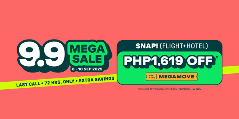 LIST: P188 flights, 50% discount on hotel stays, and other 9.9 travel ...