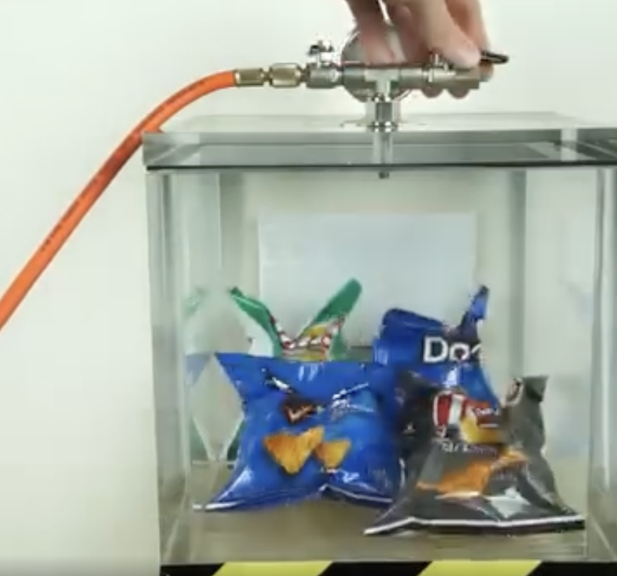 The truth about chips in a vacuum chamber