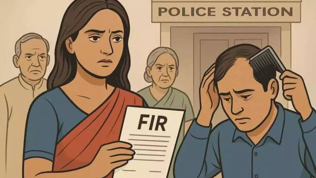 'He hid baldness, beat me when I was pregnant’: Gujarat woman accuses husband, in-laws of dowry ...