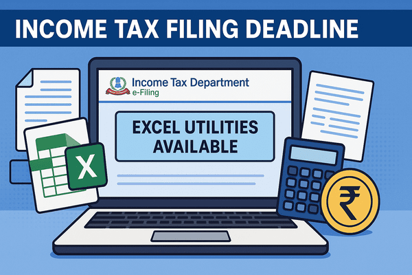 Income Tax Filing Deadline: Excel utilities for filing updated returns ...
