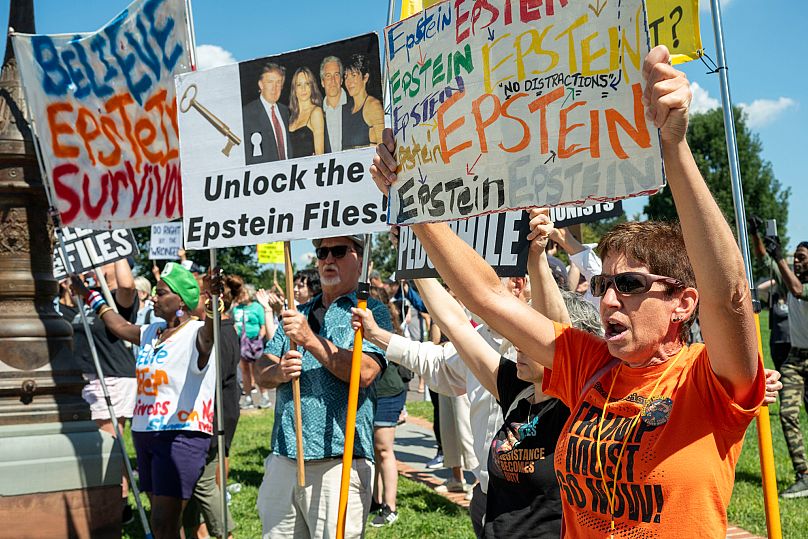 US lawmakers release signed 'birthday book' note from Trump to Epstein