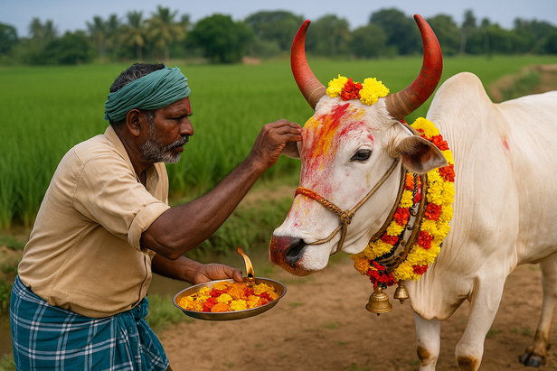 Why Farmers Still Believe Oxen Bring Prosperity During Puja