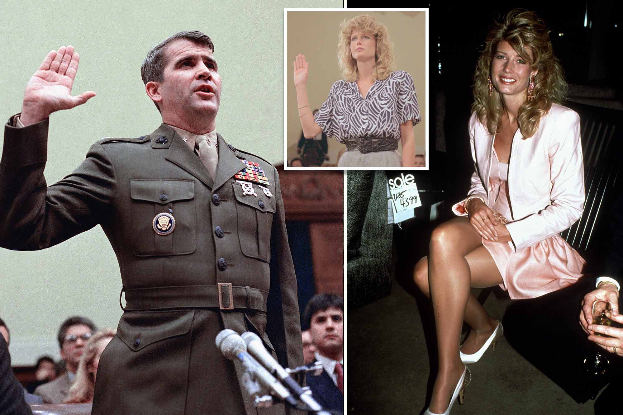 Iran-Contra figures Oliver North and Fawn Hall secretly marry 40 years after scandal: report