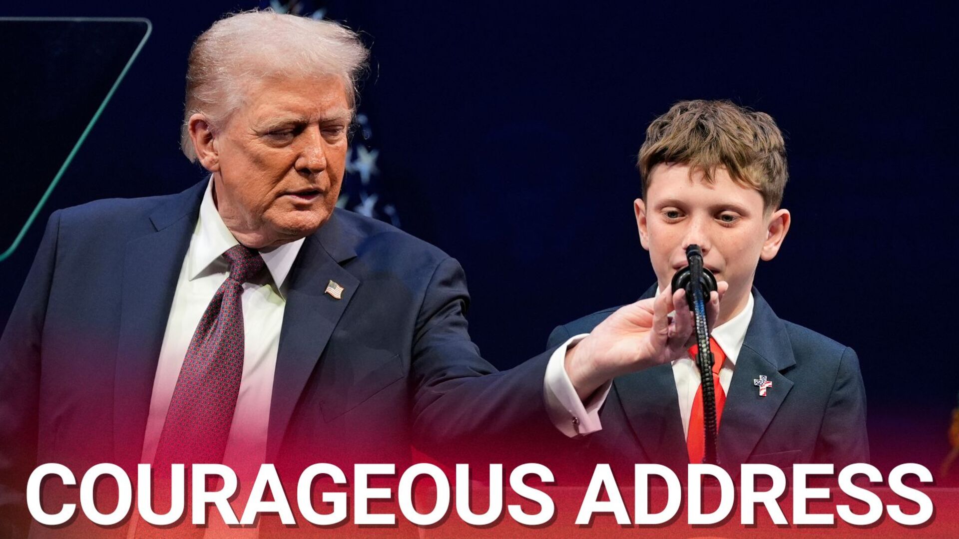 Donald Trump praises courageous young boy speaking out against ...