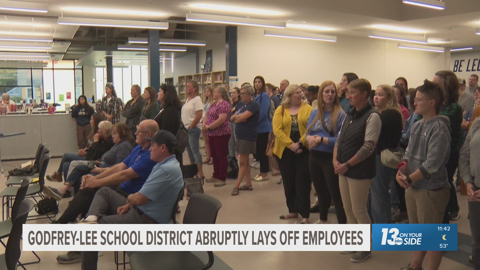 Godfrey-Lee community outraged over sudden staff layoffs