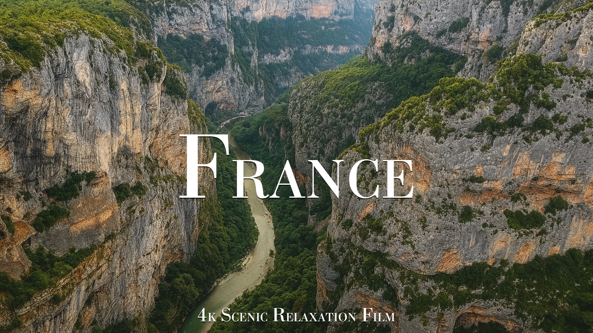 Frankrike fra luften – Naturopplevelser og vakre landskap i 4K