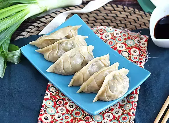 Guioza de frango (pastelzinho chinês)