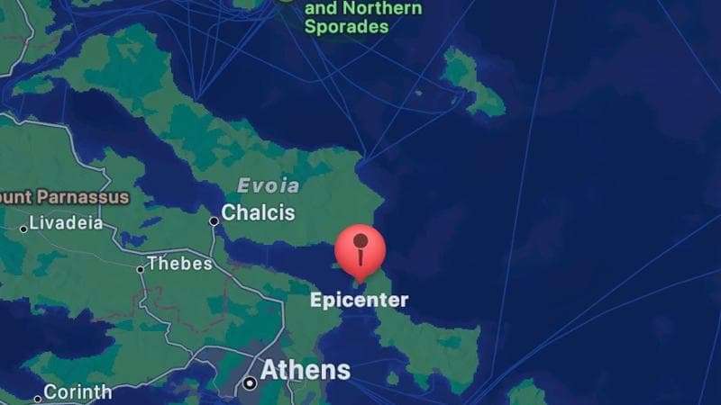Grecia, terremoto a Nea Stira, nord-est di Atene: magnitudo 5.1