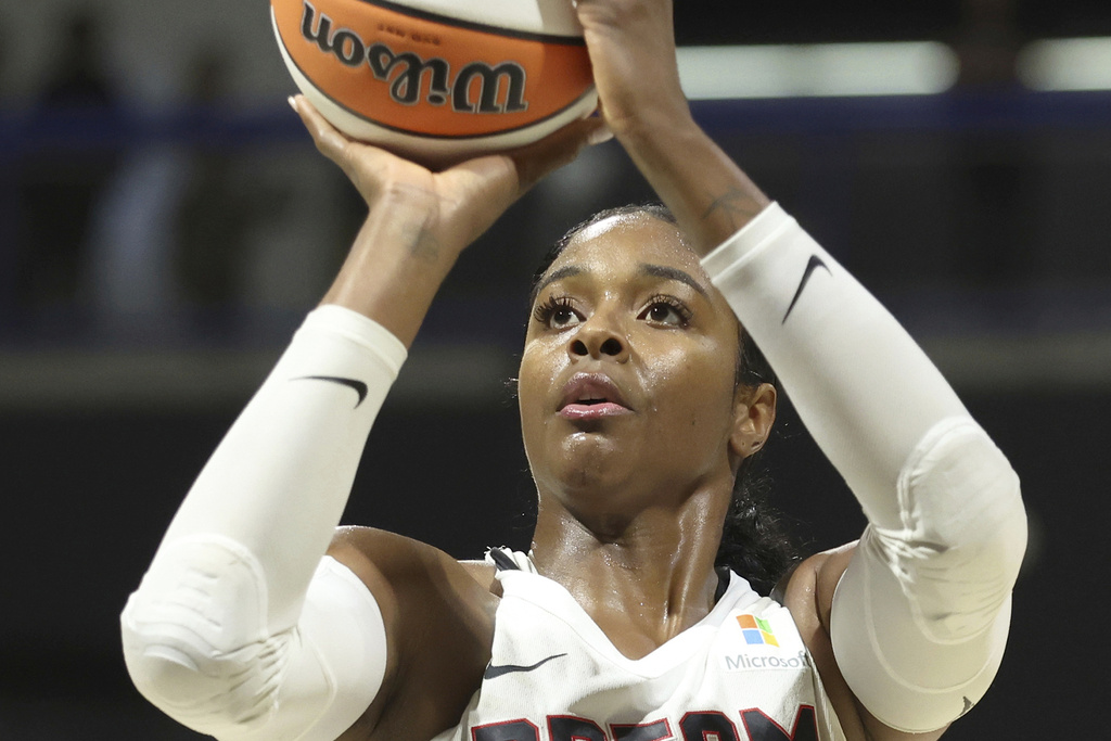 Cheyenne Parker-Tyus returns to the court after giving birth, joins red ...