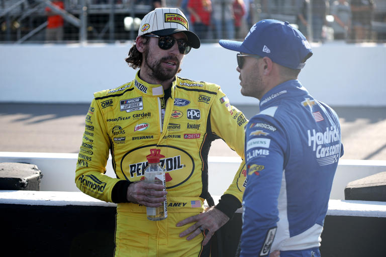 Kyle Larson Causes Ryan Blaney Clash During NASCAR Playoffs