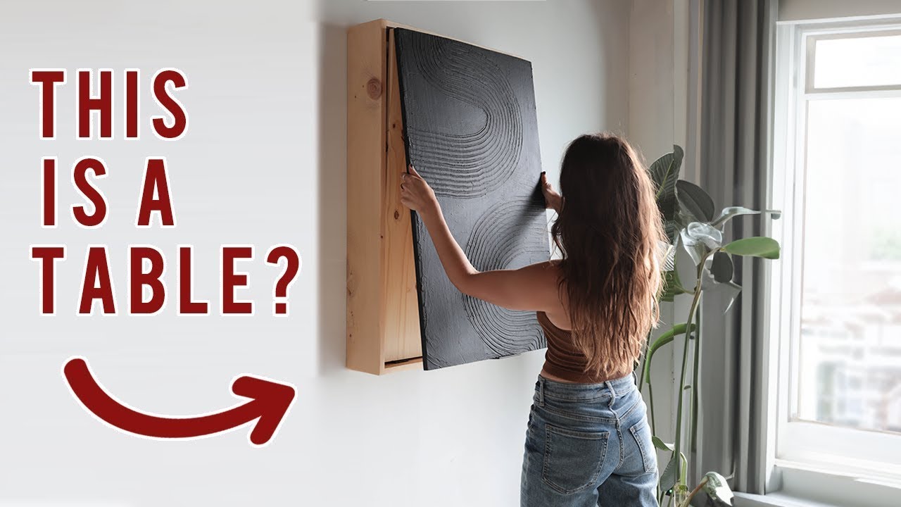 Renter-friendly DIY table upgrade