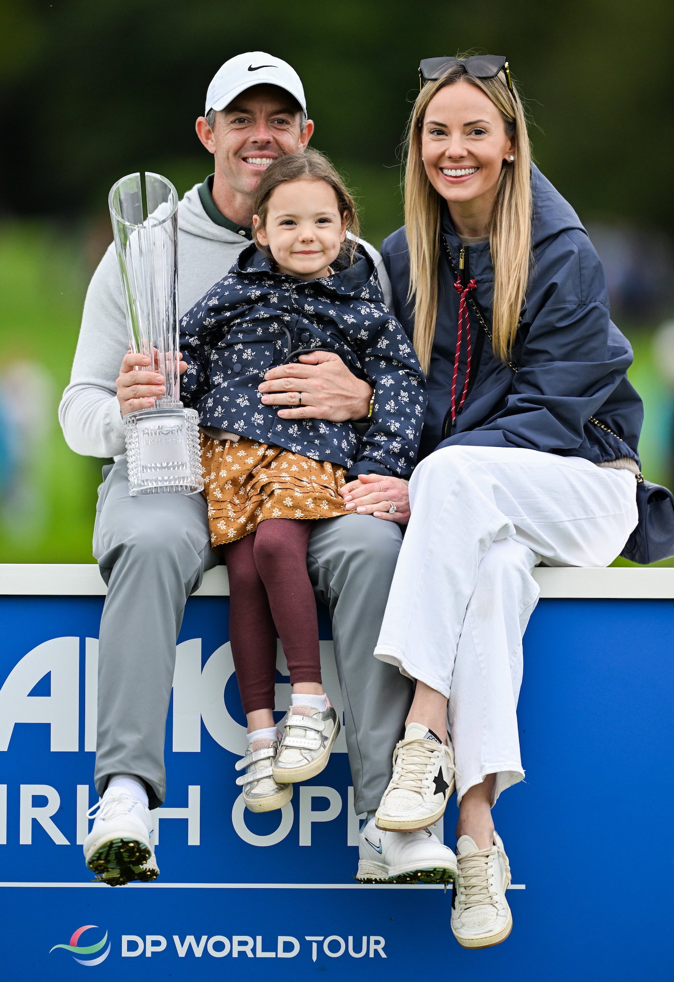 Rory McIlroy Celebrates Irish Open Win With Wife Erica Stoll, Daughter