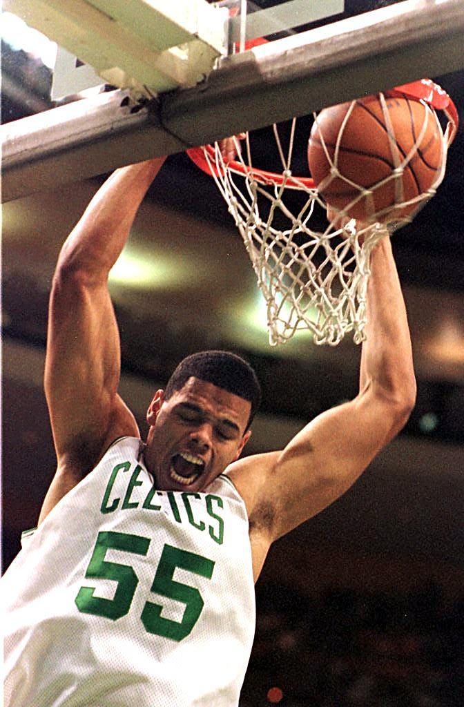Boston Celtics jersey history No. 55 - John Thomas (1997-98)