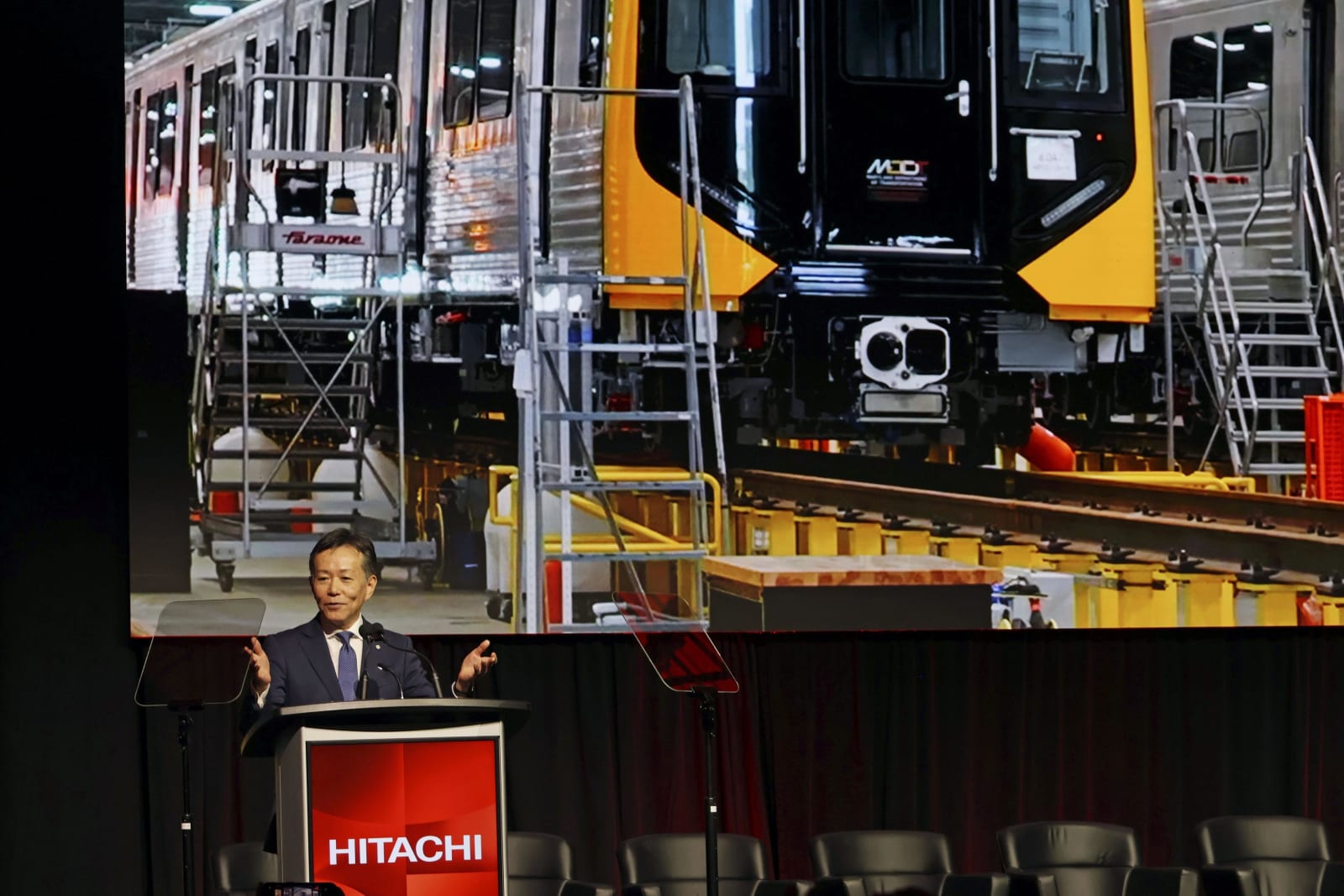 Hitachi opens new $100 mil. railcar plant near Washington