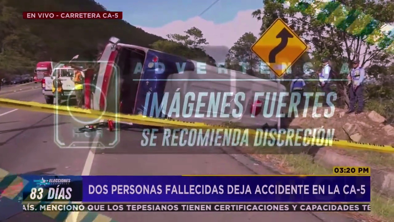 ¡Desgracia! Padre e hijo perecen en volcamiento de bus en Zambrano