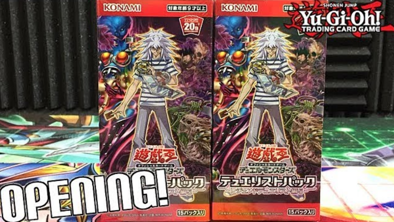 Yu-Gi-Oh! Duelist Pack Legend Duelist 5 Opening – Bakura’s Powerful New ...