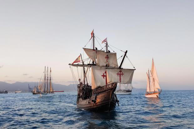 Replica of the first ship to circumnavigate the globe set to visit ...