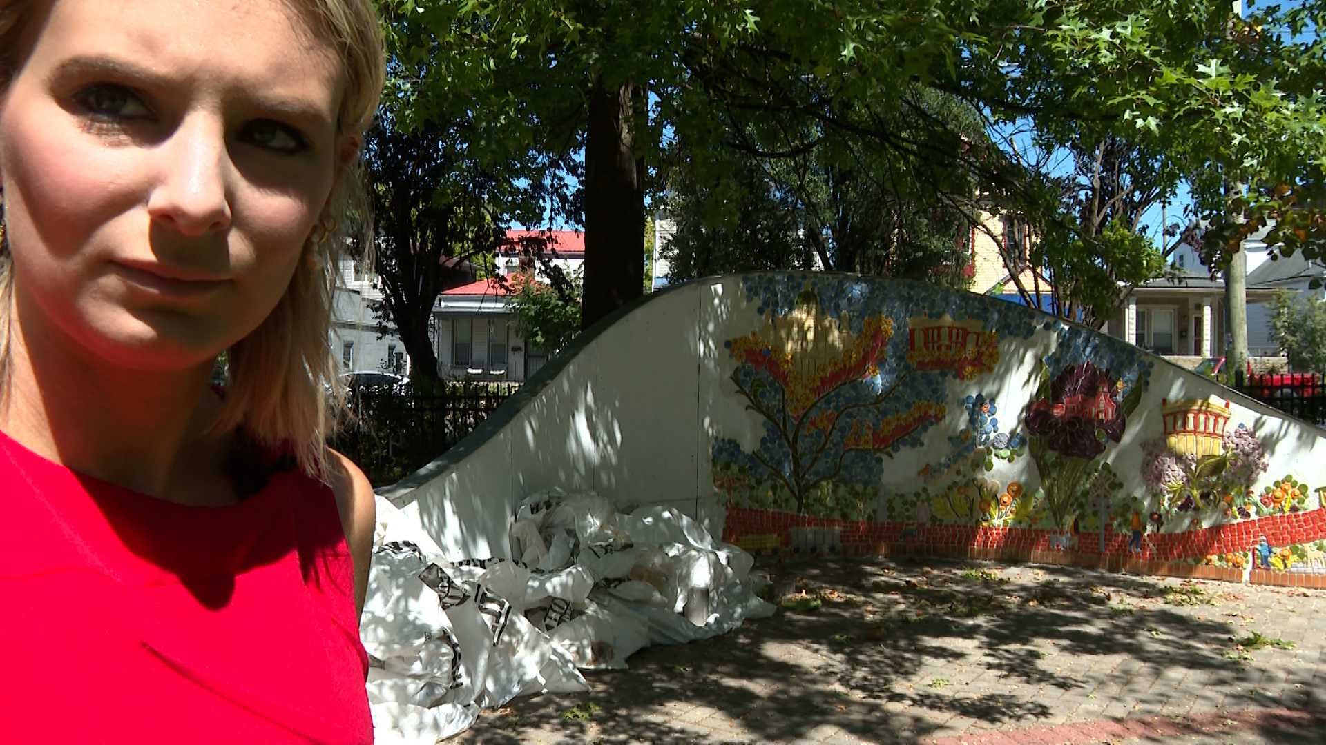 Intricate mural made of nearly 4,000 handmade tiles goes up in Clifton