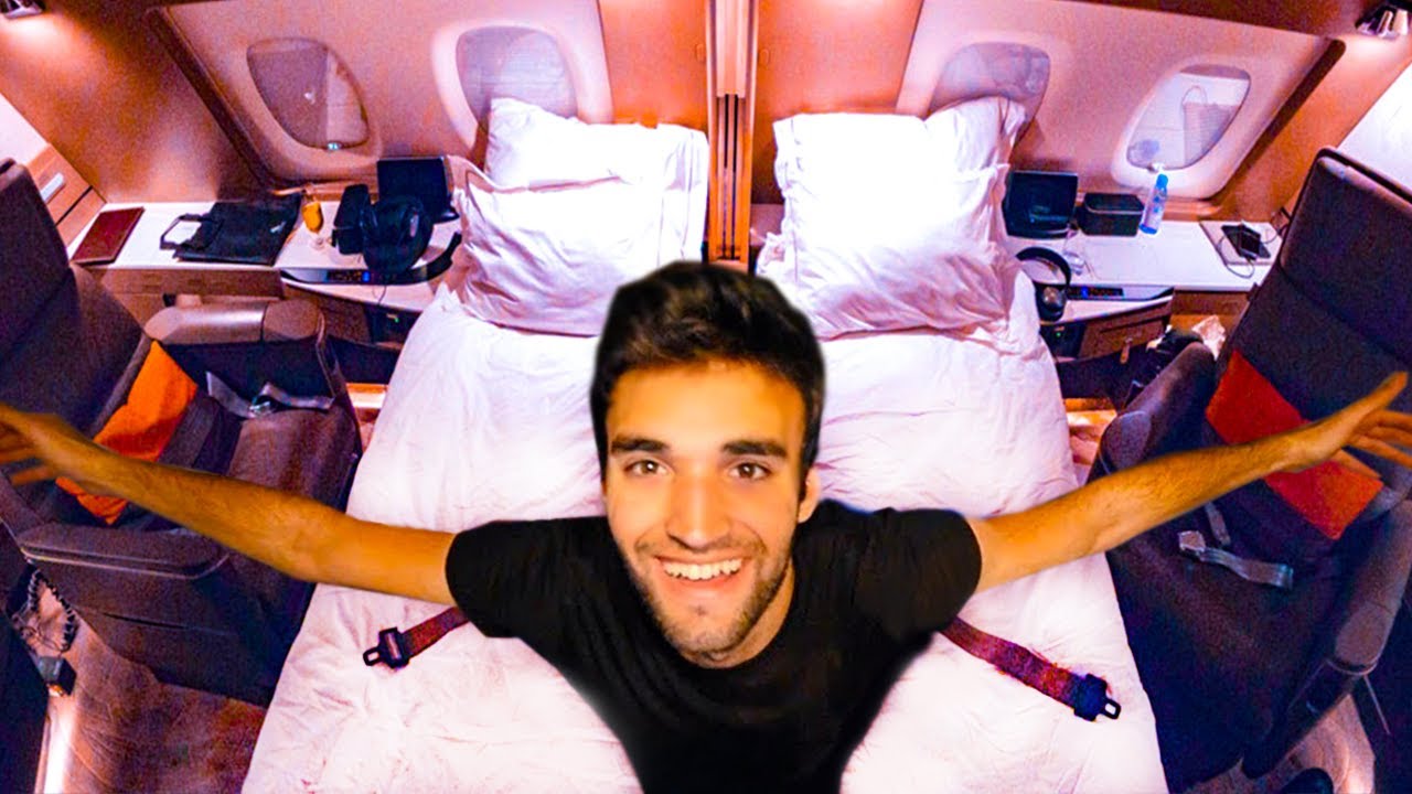 $21,000 vs. $43,000 first class airplane seat!