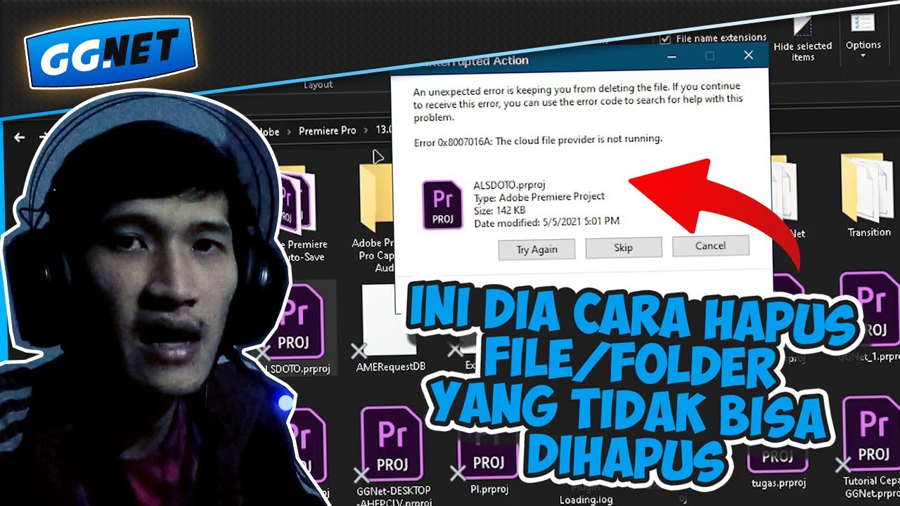 Cara Mudah Menghapus File⁄Folder yang Tidak Bisa Dihapus di Windows