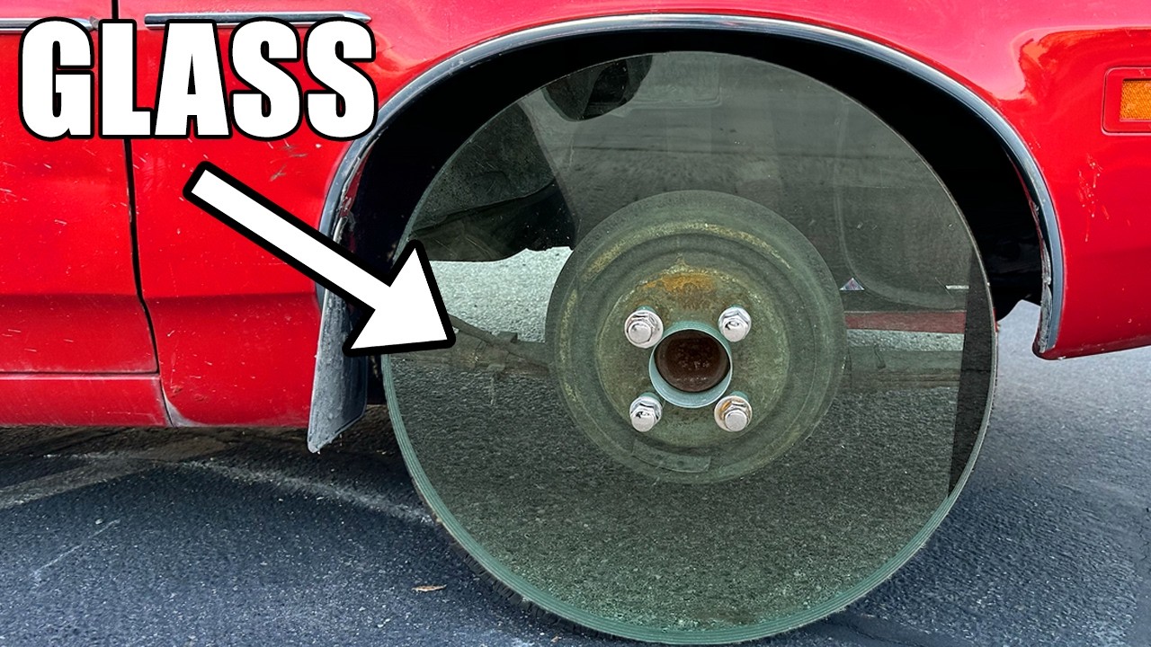 Can you drive on bulletproof glass wheels?