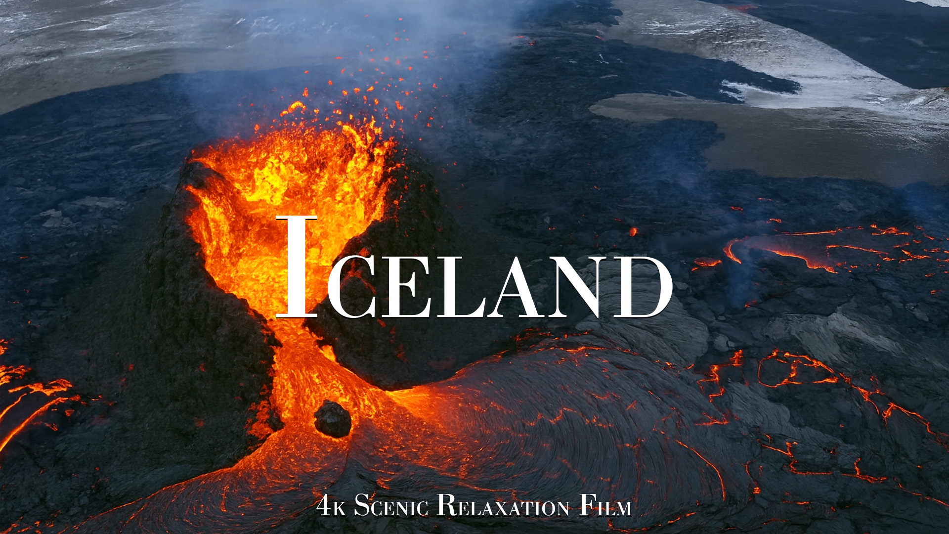 Island aus der Vogelperspektive – Faszinierende 4K-Landschaften