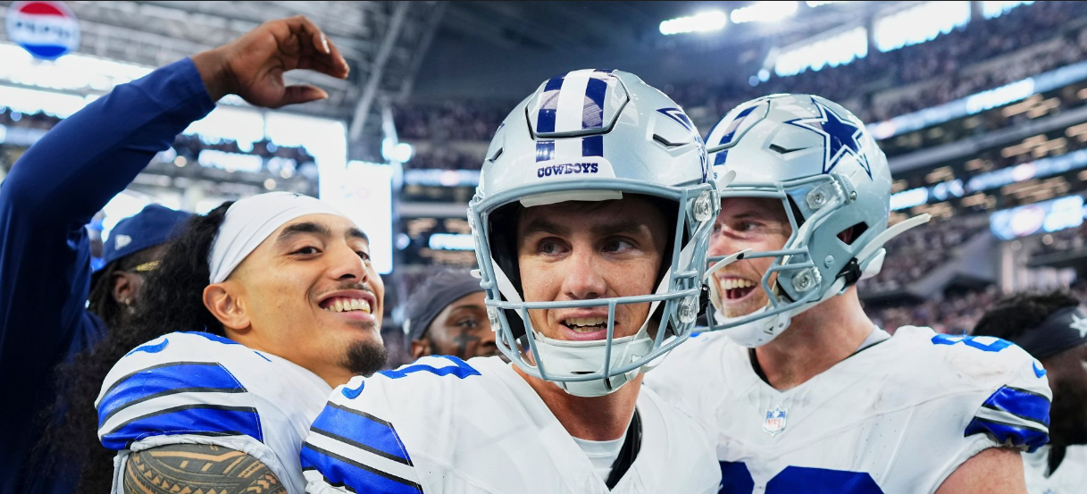 Kicker Brandon Aubrey led Jerry Jones’ Dallas Cowboys to a breathtaking ...
