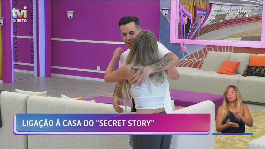 «Secret Story 9» – Ana e Pedro dão o primeiro abraço e apresentadores ...