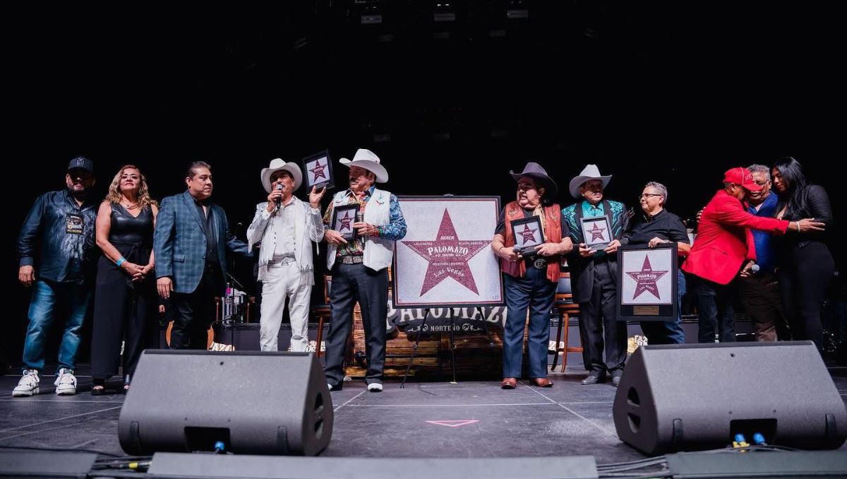 El Palomazo Norteño hace historia en Las Vegas y recibe su estrella en ...
