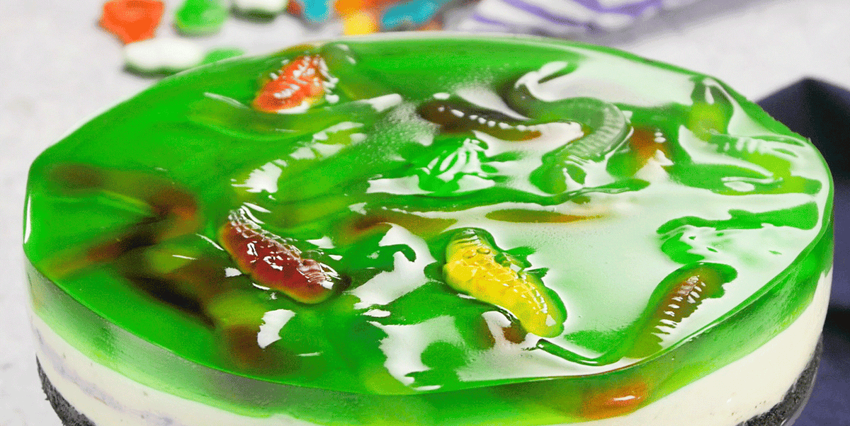 'Creature of the deep' Halloween cheesecake recipe