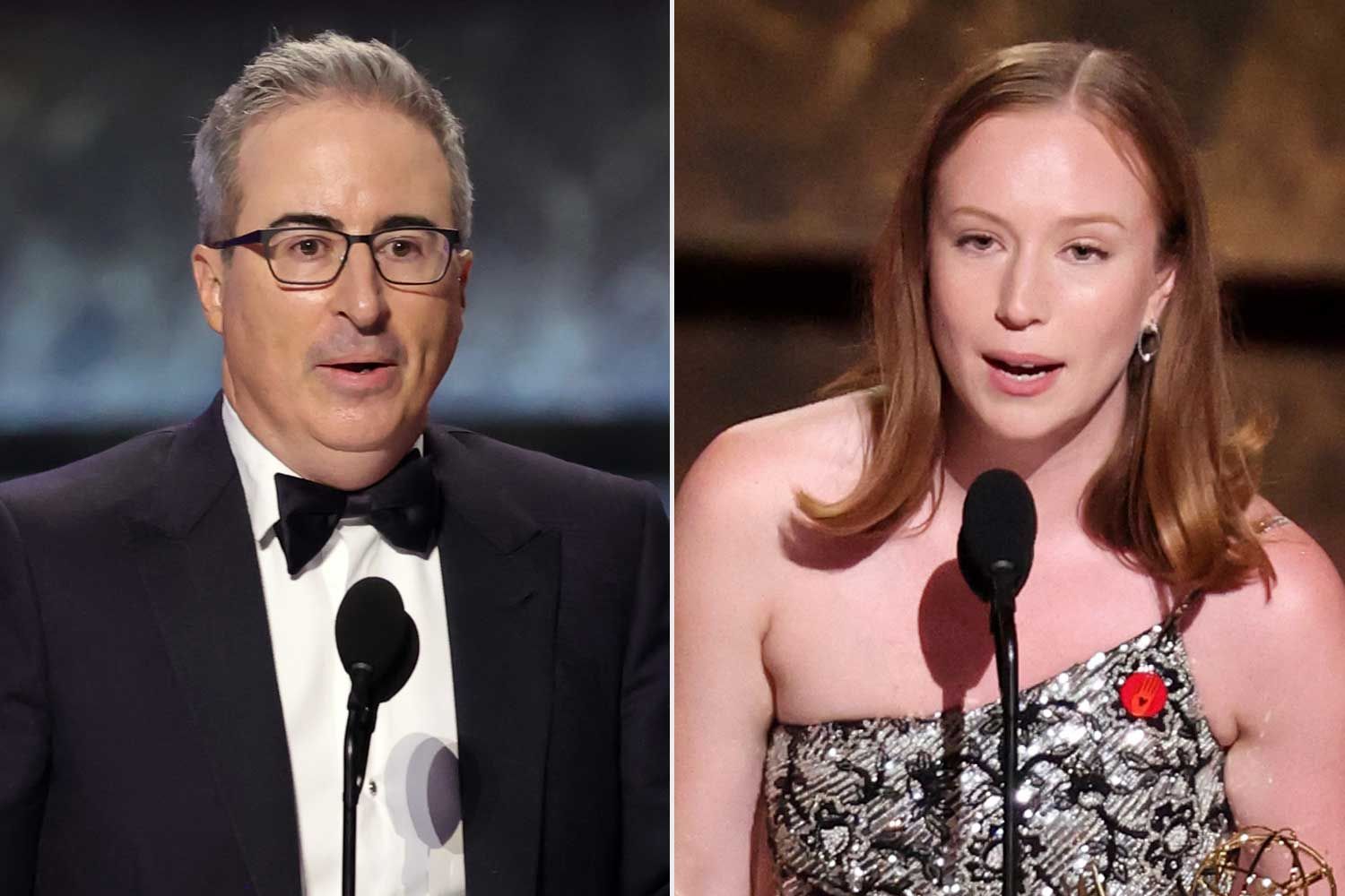 What Was Bleeped at the 2025 Emmys, From John Oliver to Hannah ...