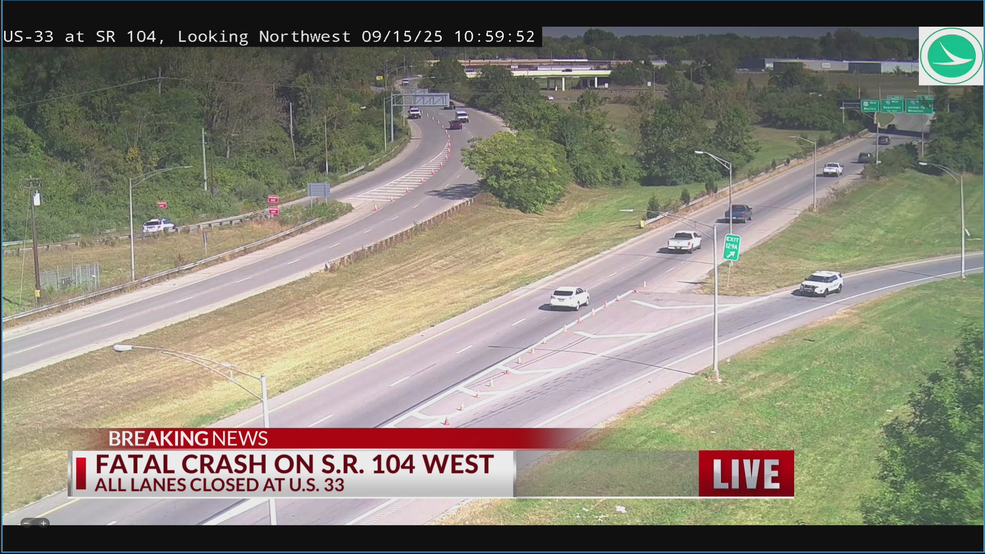 One killed in crash on State Route 104 in south Columbus