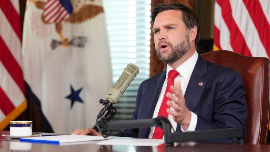 Vance jokes about Rubio taking over for Kimmel as his additional job