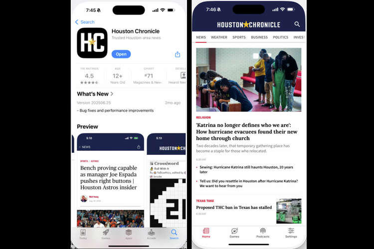 The Houston Chronicle has a mobile app. Here's how to get the most out ...