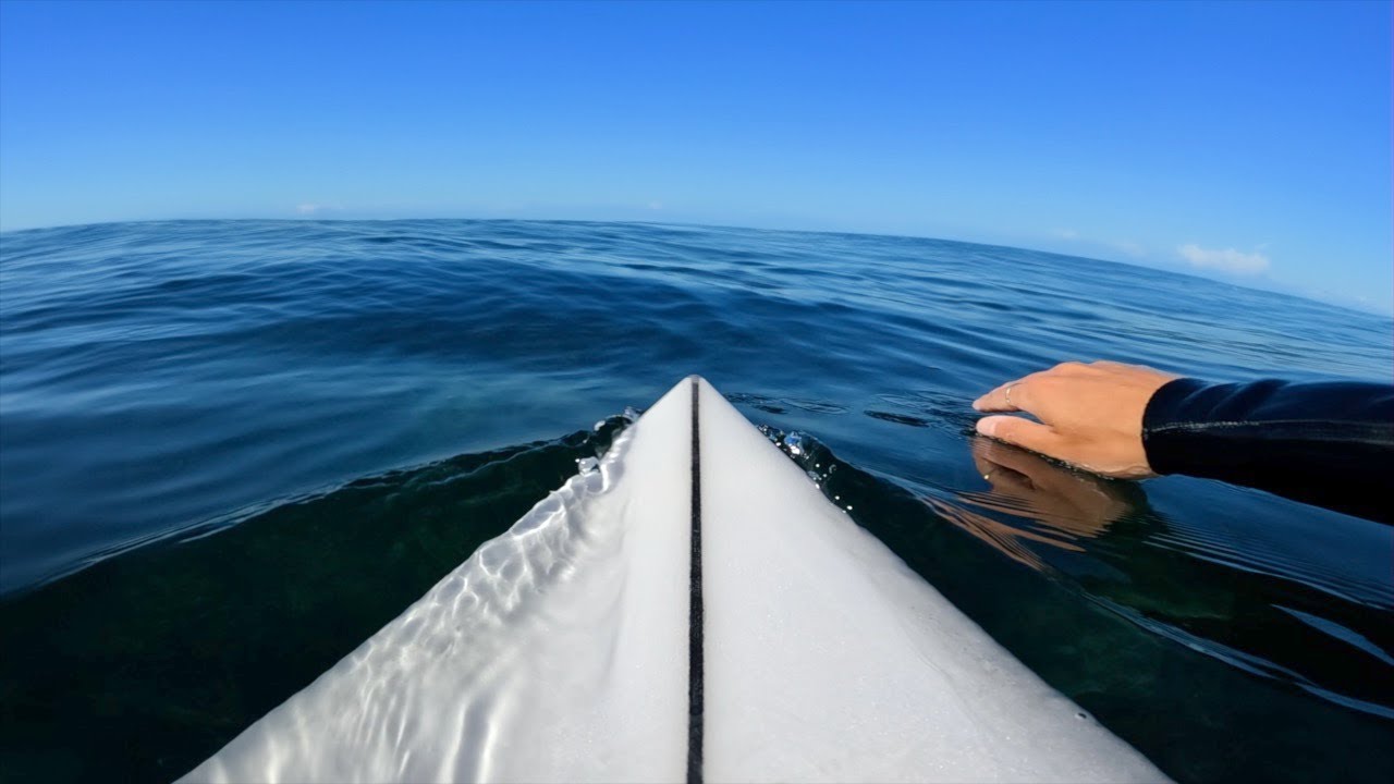 Riding a Right-Hand Reef Break