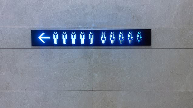 Elderly man helps ladies bypass pay-to-pee machine