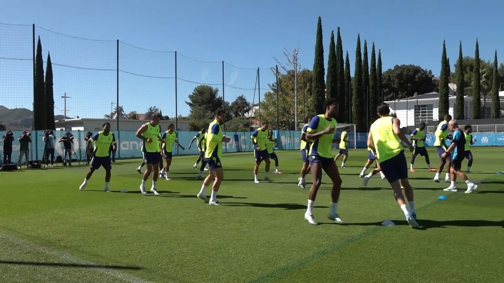 Marseille get set for their UCL opener against giants Real Madrid