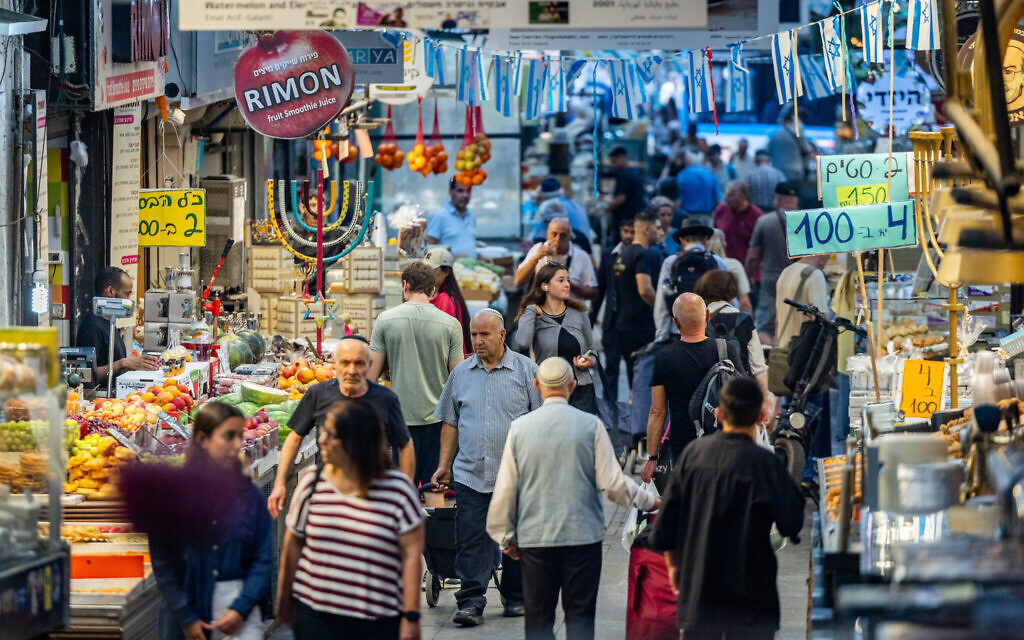 Annual inflation in Israel retreated in August, new data shows