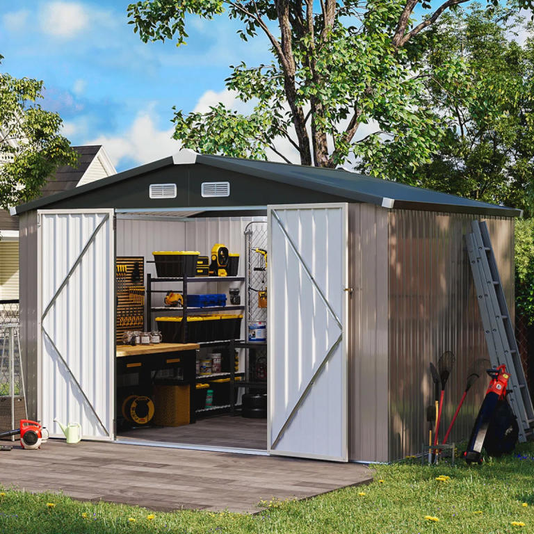 Wayfair's 'Sturdy and Strong' $620 Outdoor Storage Shed Is Now 50% Off