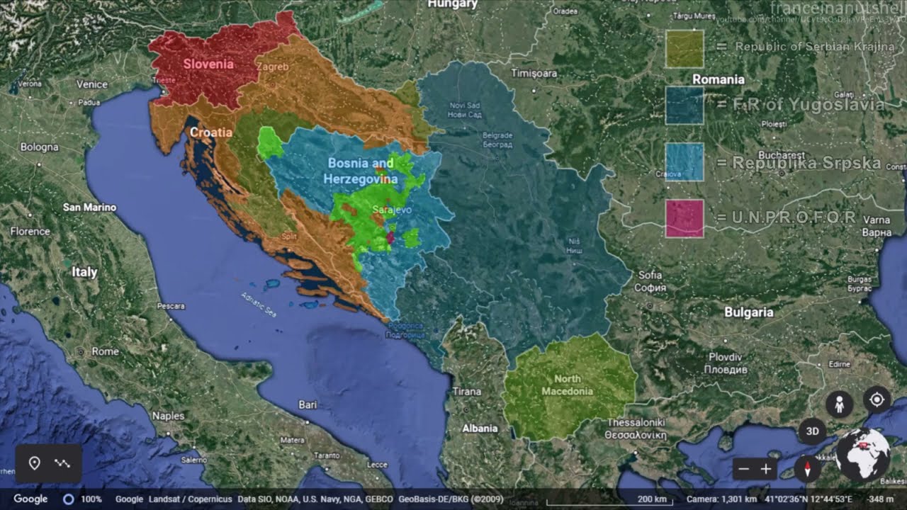 The Breakup of Yugoslavia Explained in 30 Seconds