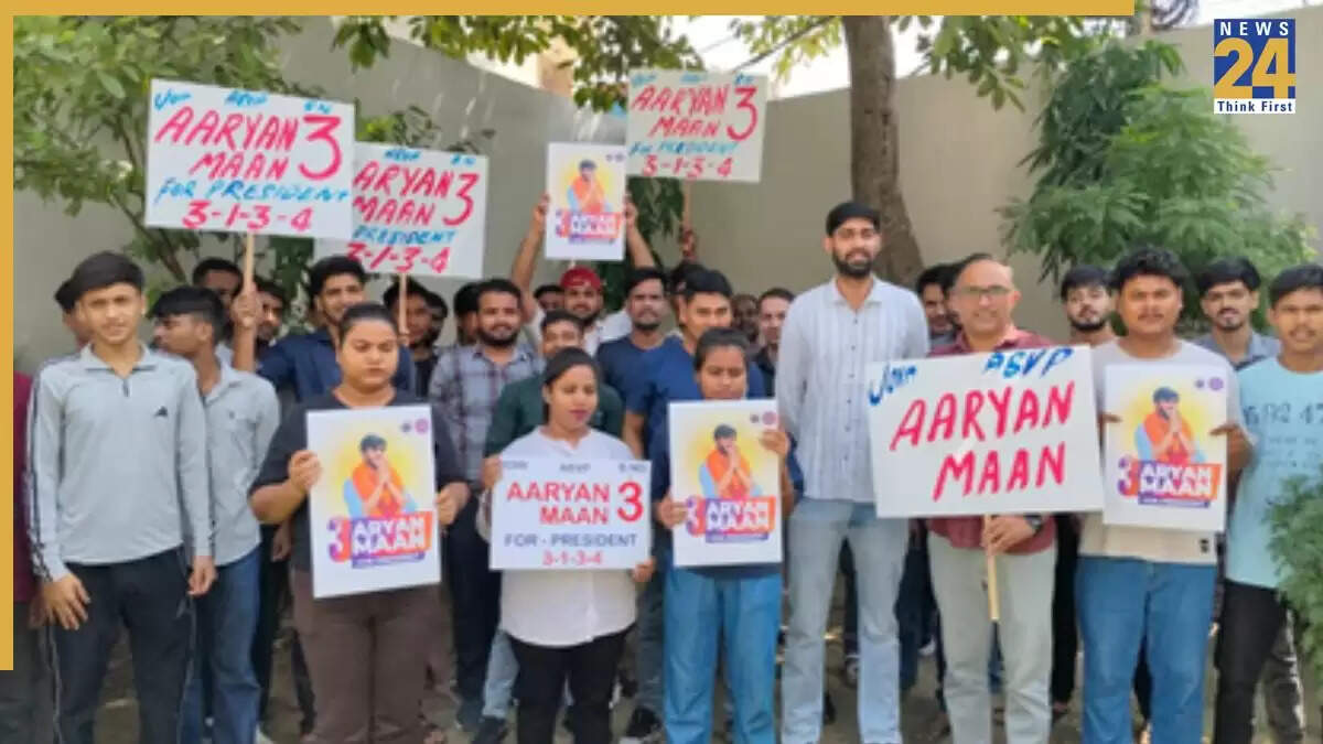 Aryan Mann Emerges as a Strong Contender in Delhi University Elections