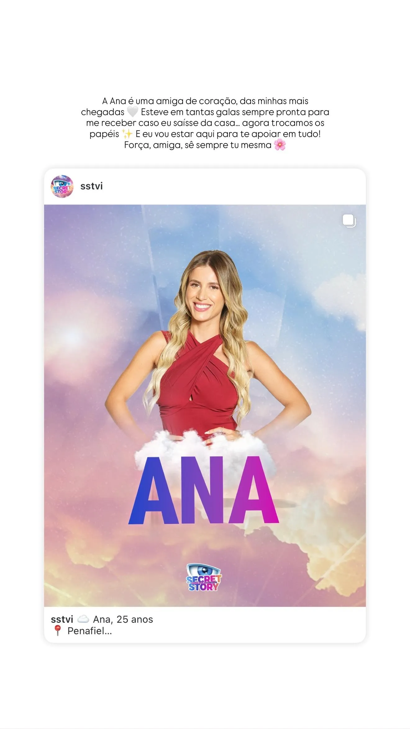 "Secret Story": Ana já esteve em várias galas do "Big Brother"... e não ...